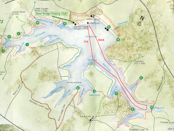 Richard's unofficial Bewl Bridge Rowing Club page